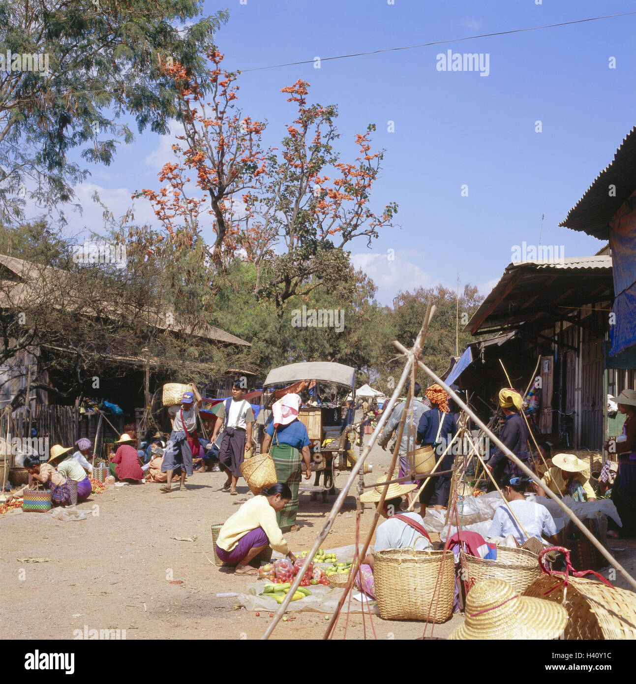 Pyay myanmar market hi-res stock photography and images - Alamy