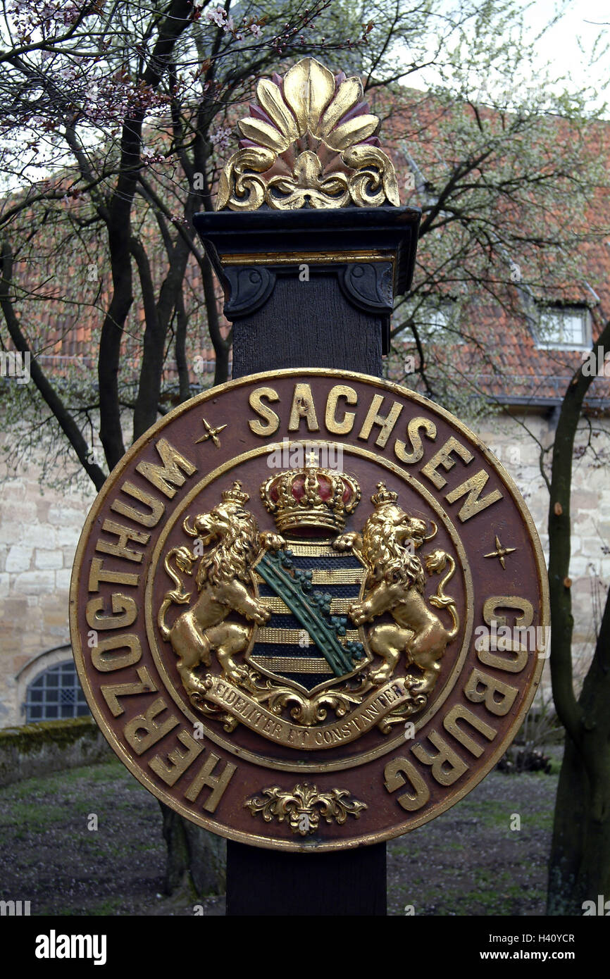 Veste Coburg Logo Veste Coburg, Coat Of Arms Of The Duchy Of Saxony,