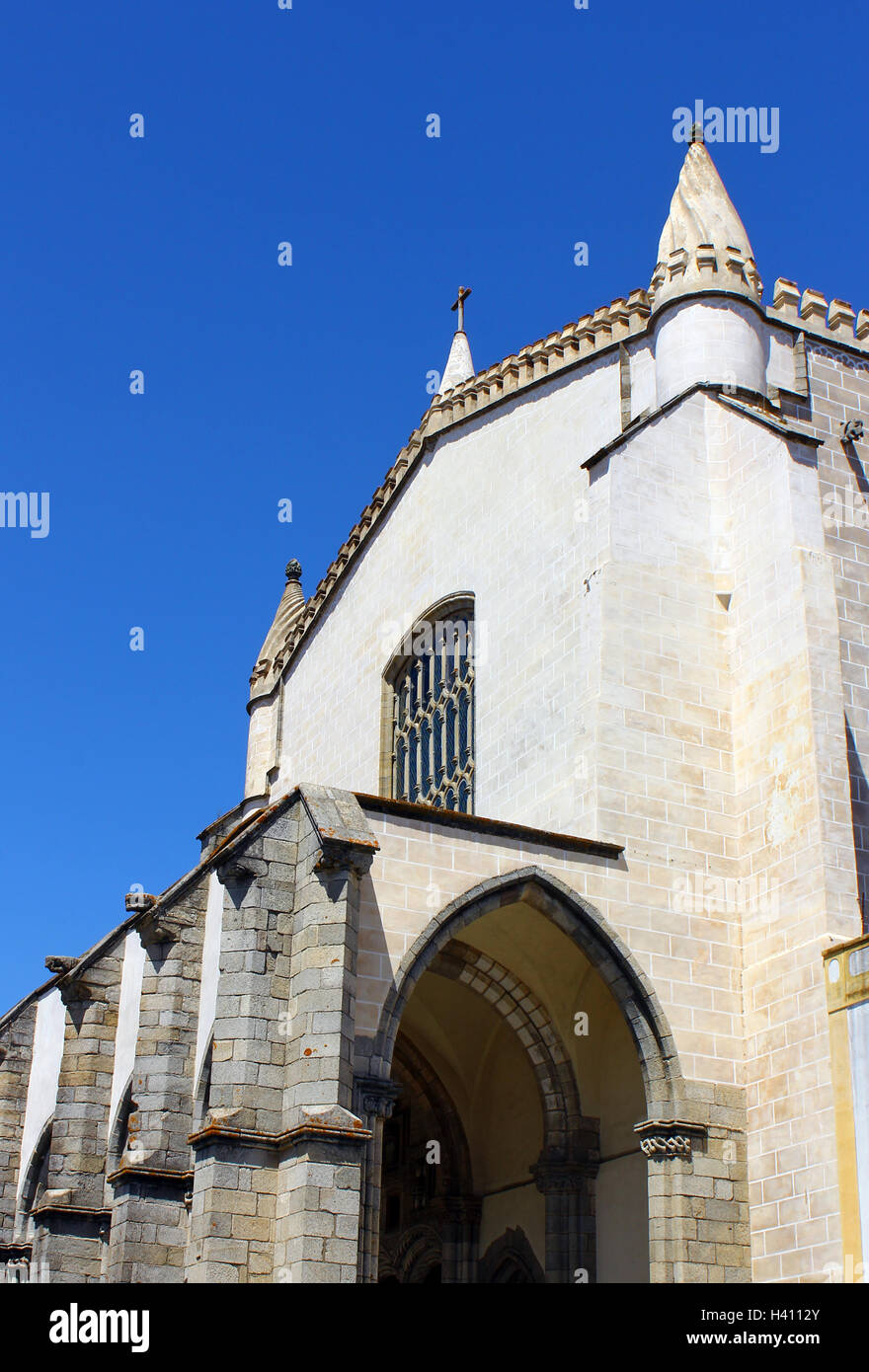 Sao Francisco church, Evora, Portugal Stock Photo - Alamy