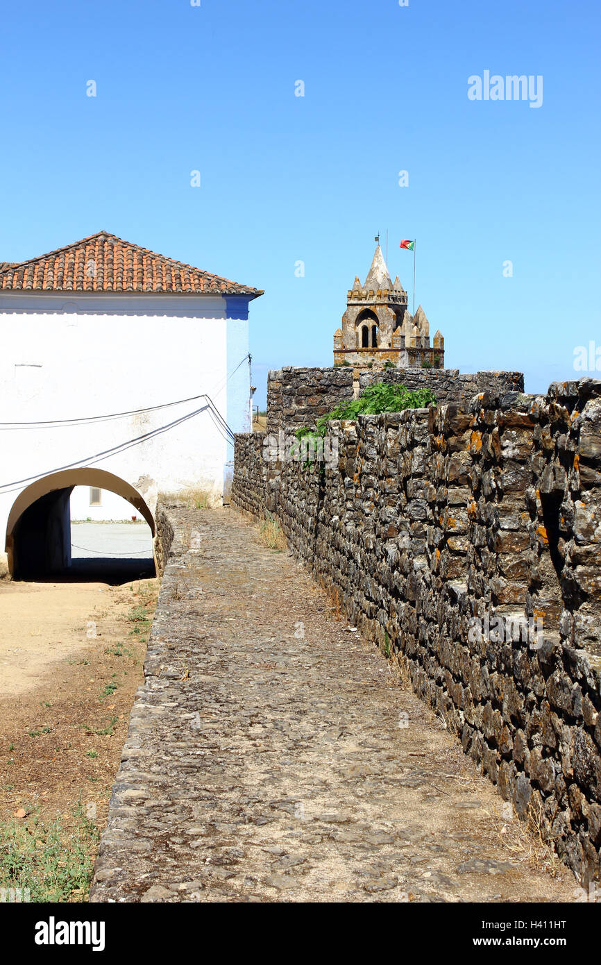 Montemor o Novo castle, Alentejo, Portugal Stock Photo - Alamy