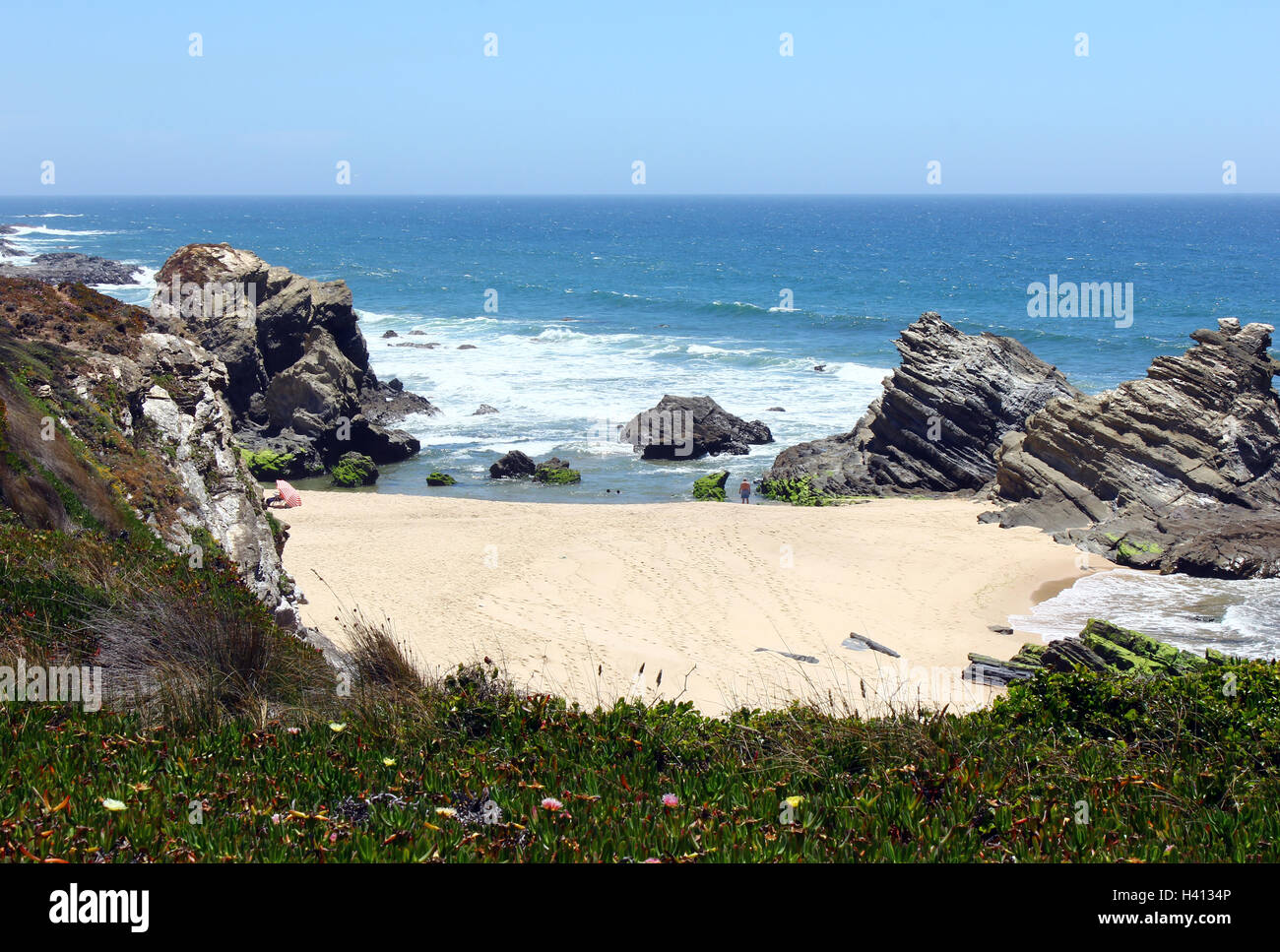 Porto Covo beach, Portugal Stock Photo - Alamy