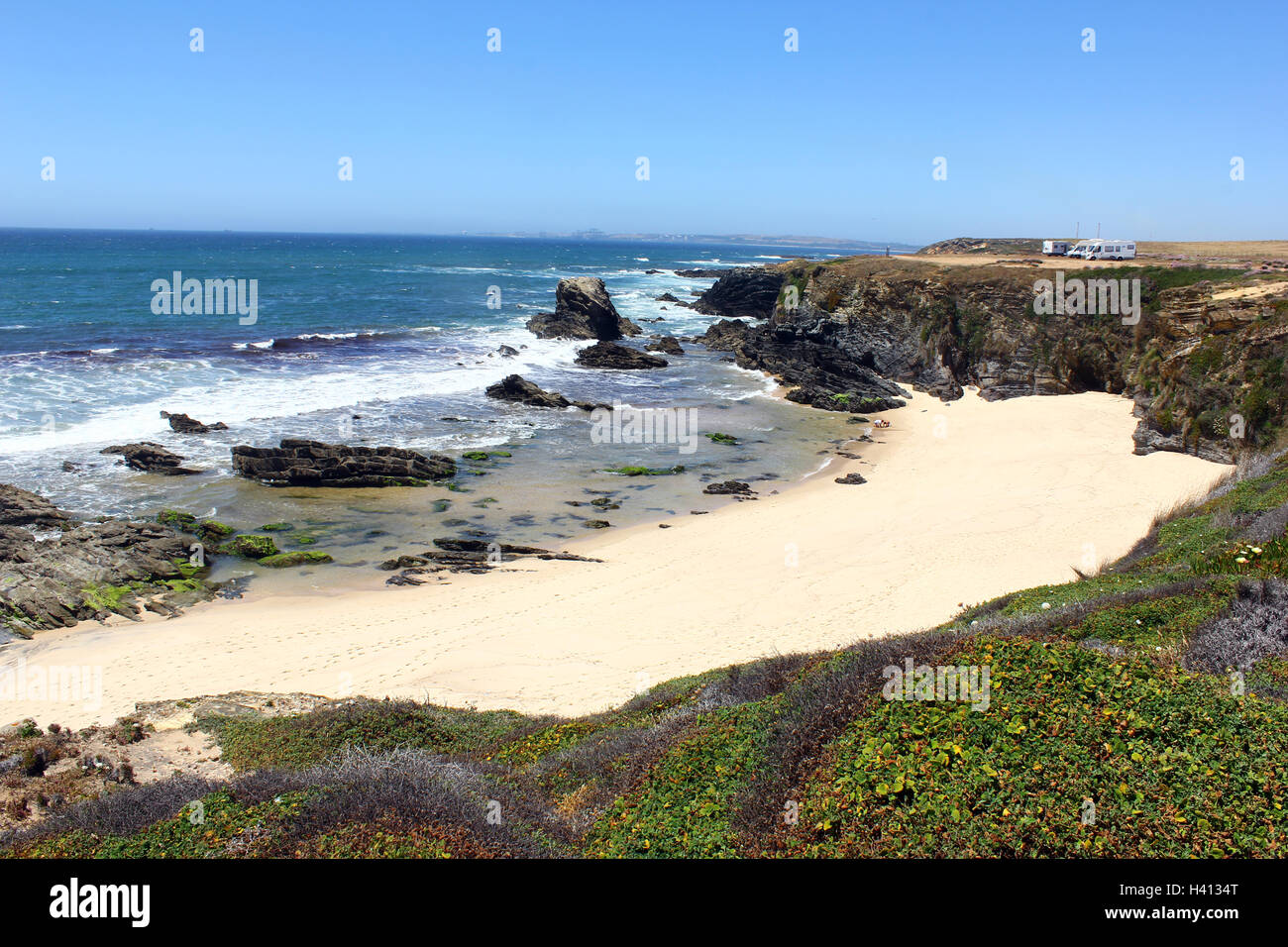 Porto Covo beach, Portugal Stock Photo - Alamy