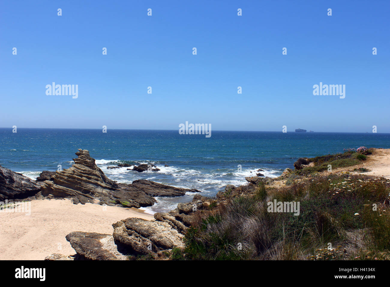 Porto Covo beach, Portugal Stock Photo - Alamy