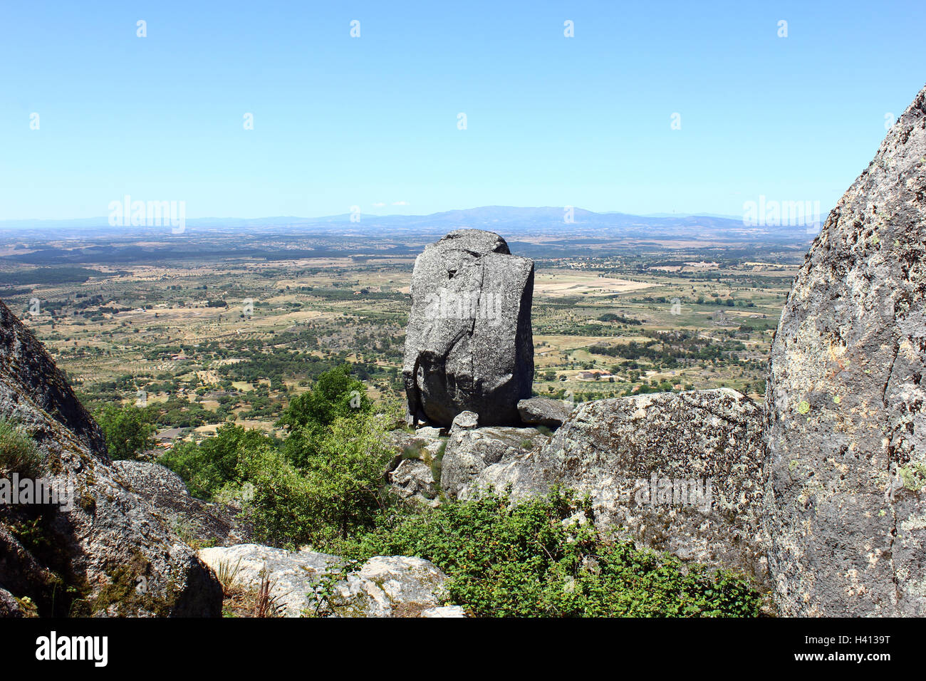 Medieval village of Monsanto, Portugal Stock Photo - Alamy