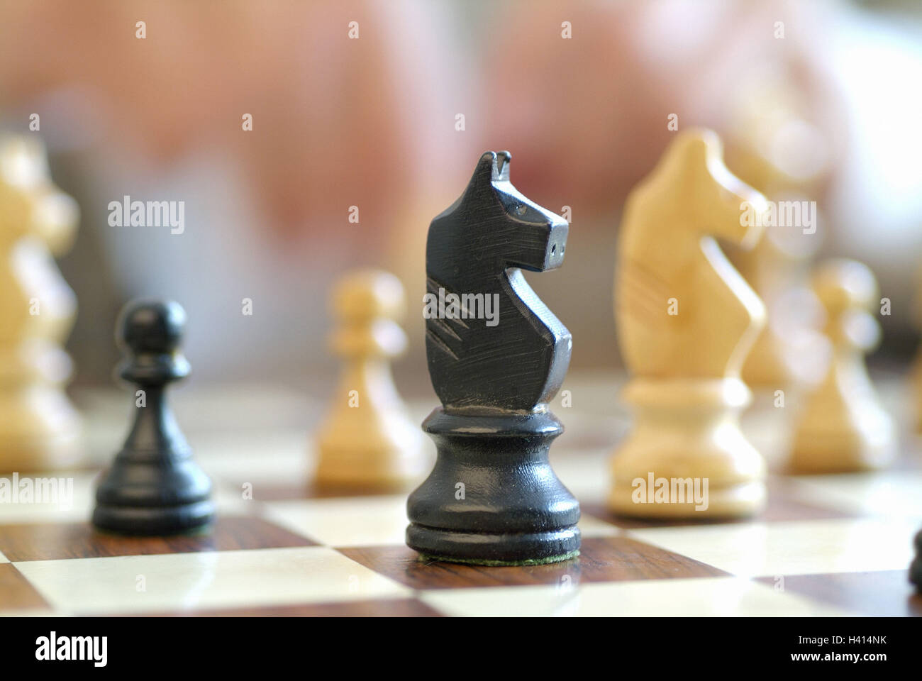 Chess, figures, blur, man, detail, 38 years, players, chess, parlour ...