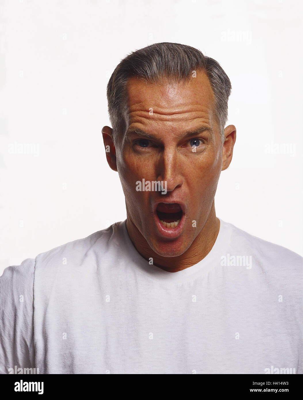 Old white men hi-res stock photography and images - Alamy