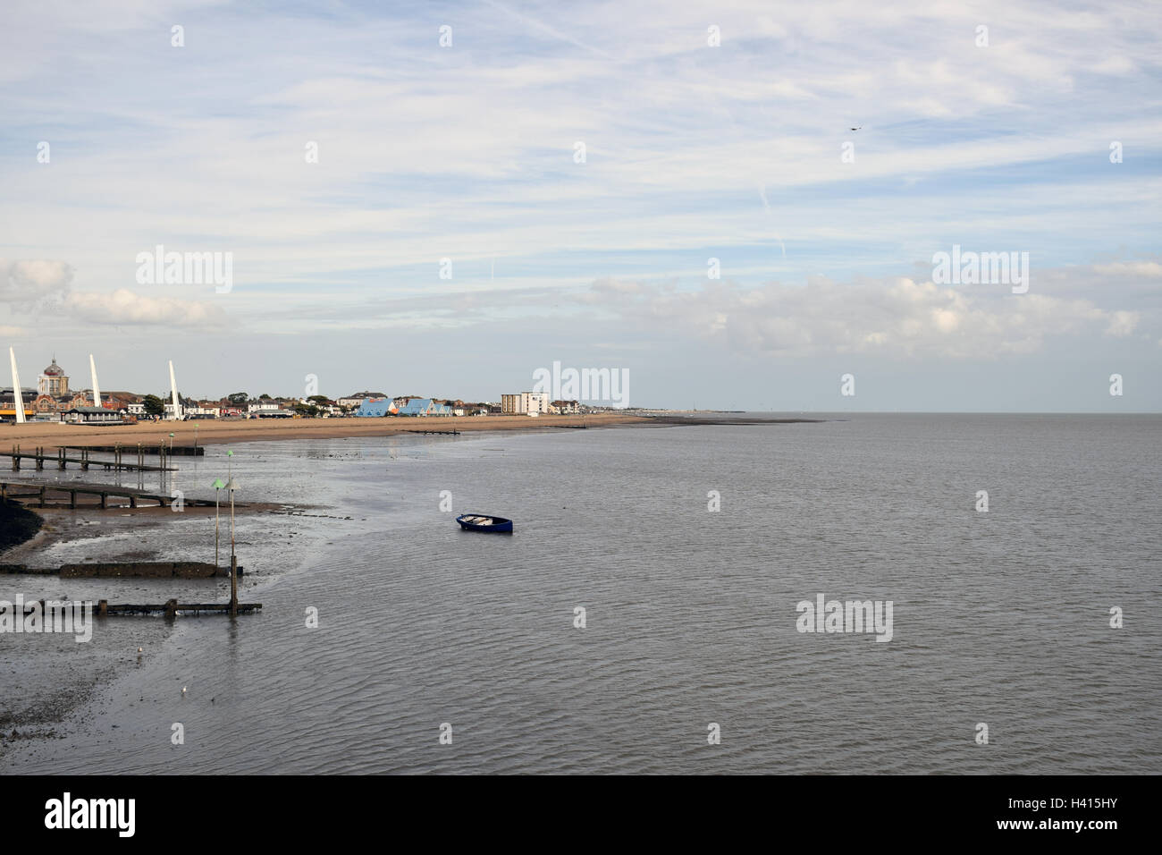 View from southend pier seafront hi-res stock photography and images ...