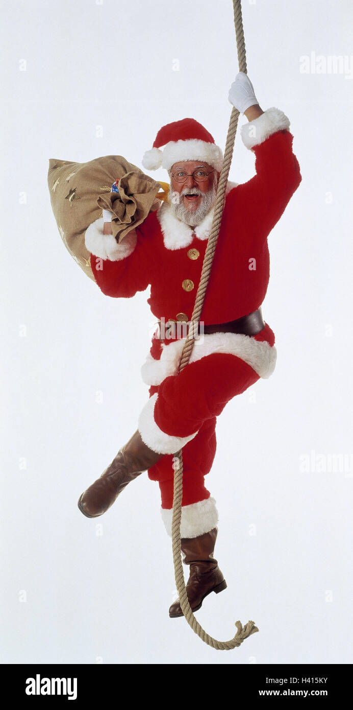 Climbing santa claus hi-res stock photography and images - Alamy