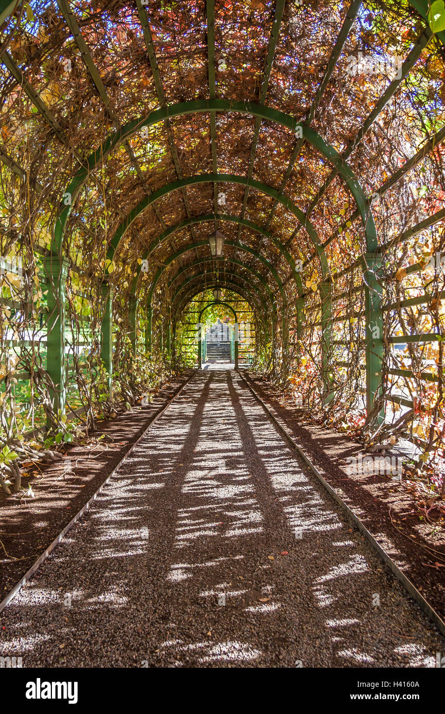 Garden tunnel hi-res stock photography and images - Alamy