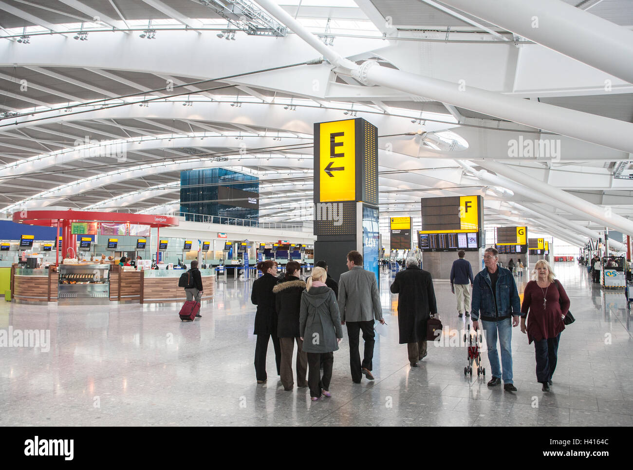 Terminal 5,five, at Heathrow Airport,London,England Stock Photo - Alamy