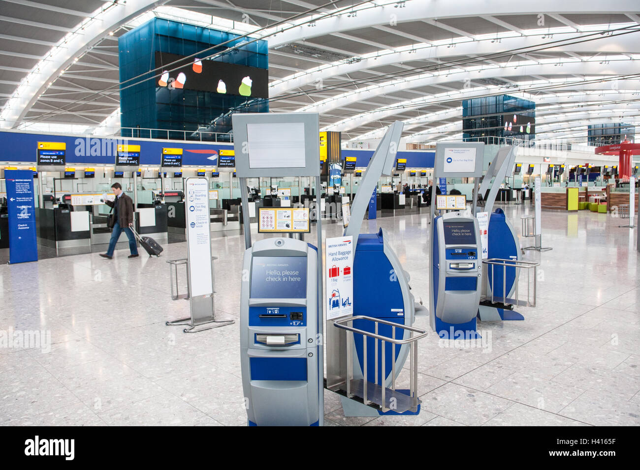 Heathrow express terminal 5 hi-res stock photography and images - Alamy