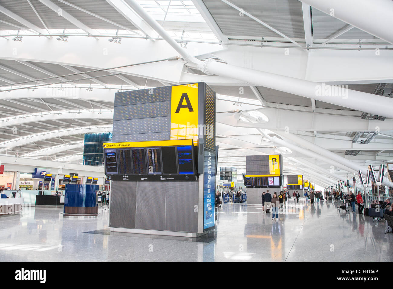 Terminal 5,five, at Heathrow Airport,London,England Stock Photo - Alamy