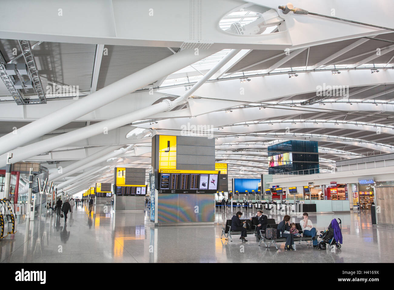 Terminal 5,five, at Heathrow Airport,London,England Stock Photo - Alamy