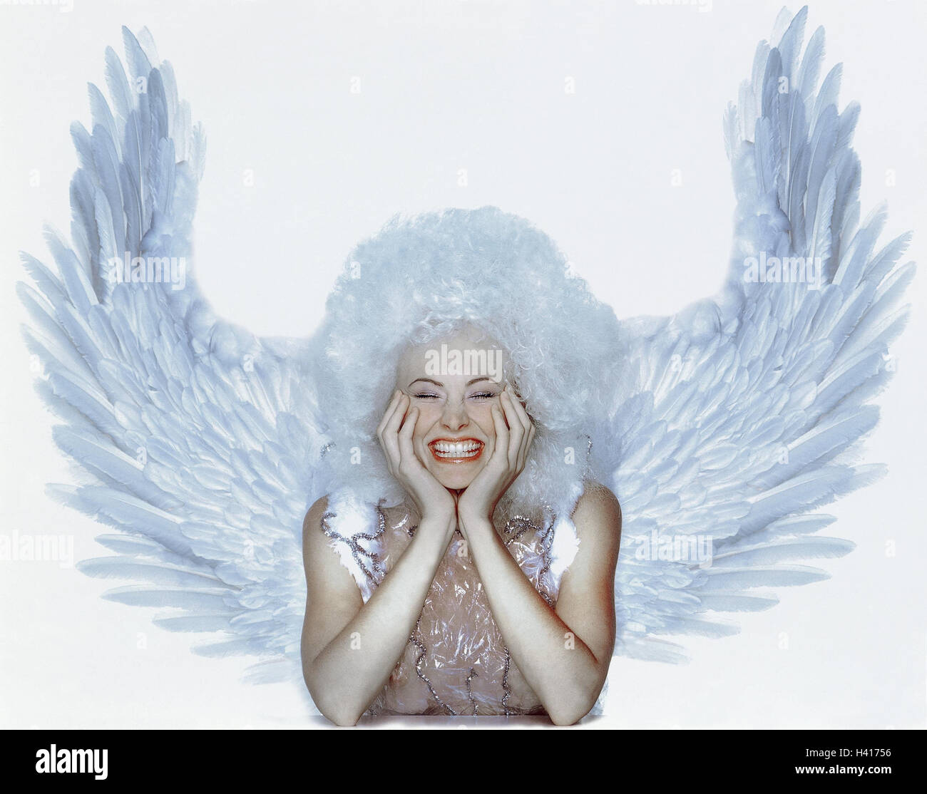 Guardian angel and woman hi-res stock photography and images - Alamy