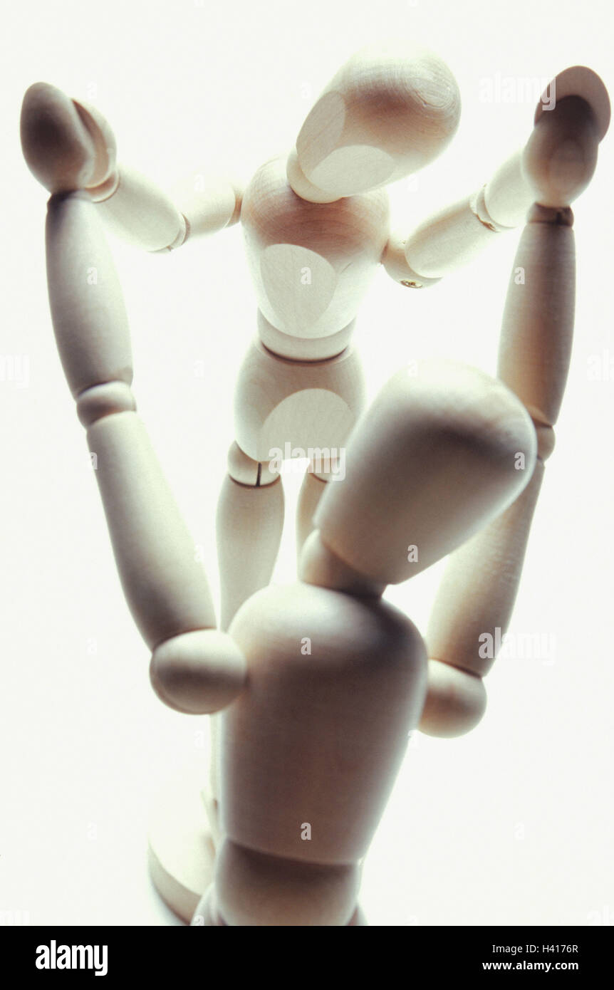 Manikins, position, dance, detail, toys, dolls, wooden, wooden dolls ...