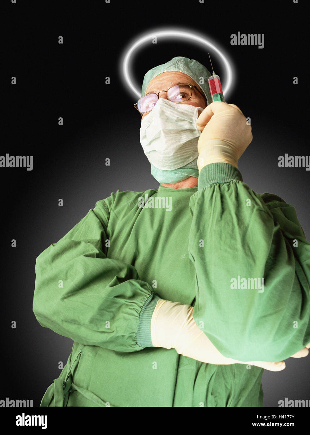 Man with halo hi-res stock photography and images - Alamy