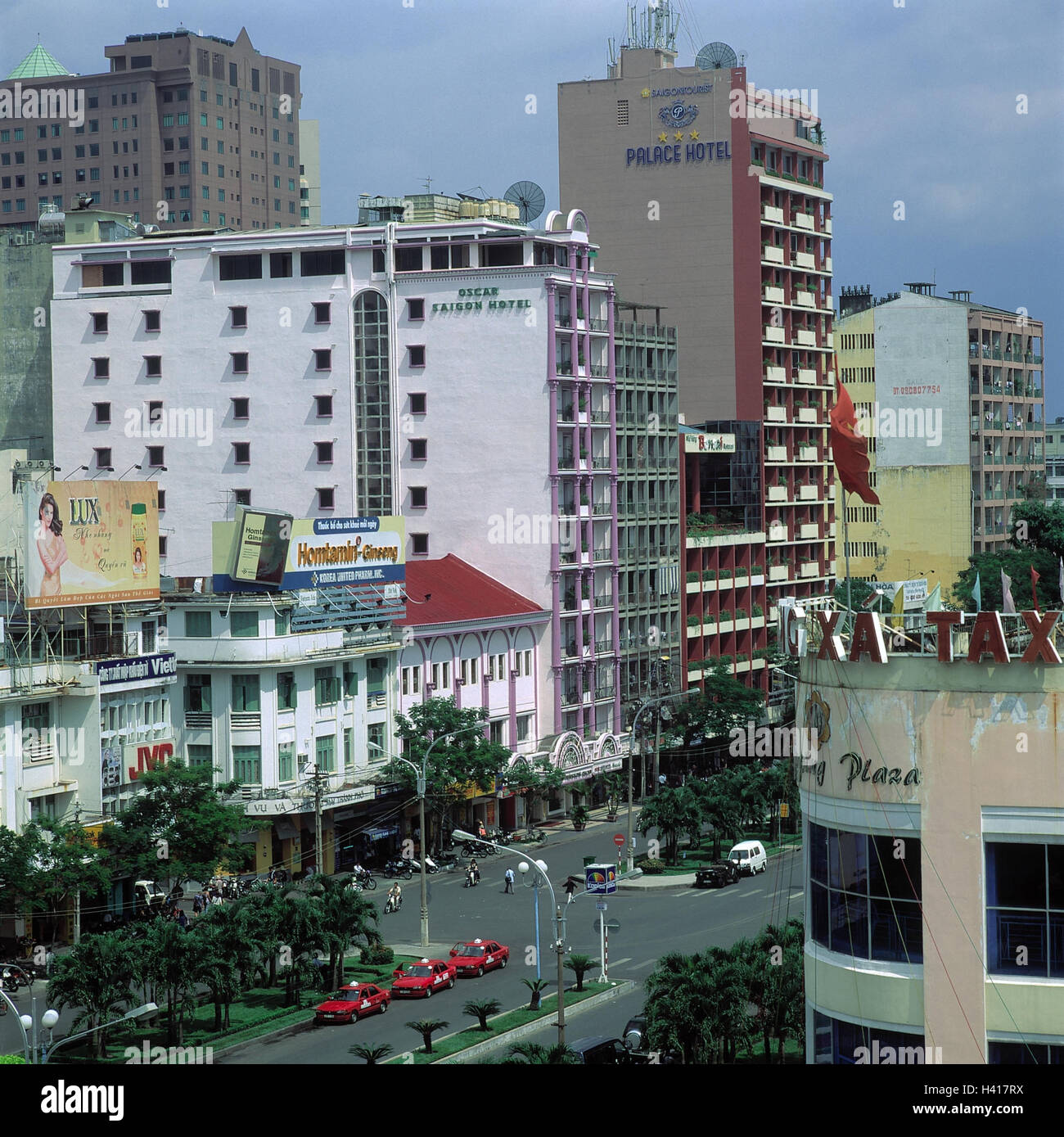 Vietnam, Ho Chi Minh City, centre, Saigon, Ho-Chi-Minh, town, town view ...