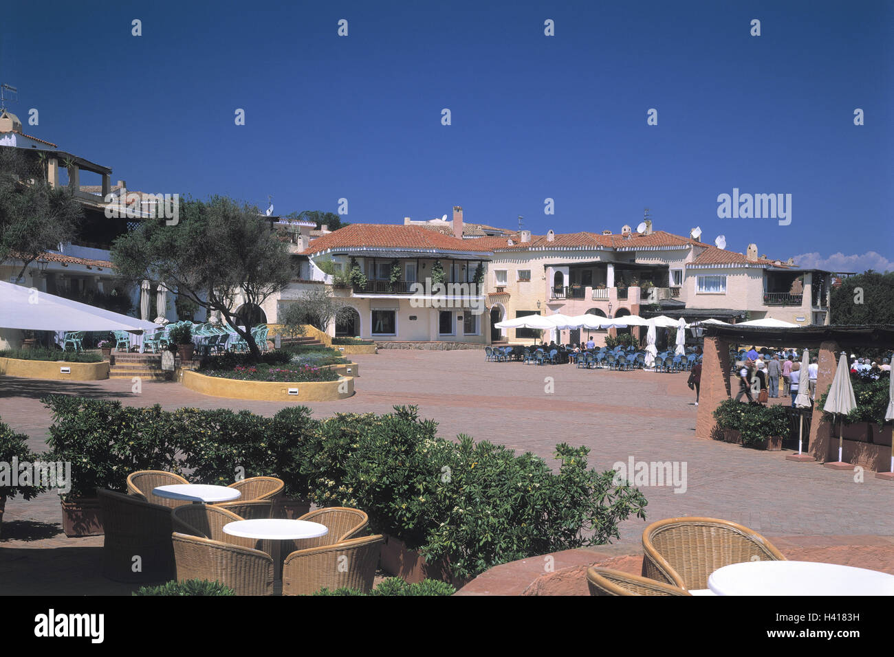 Italy, Sardinia, province Sassari, Costa Smeralda, postage Cervo, local ...