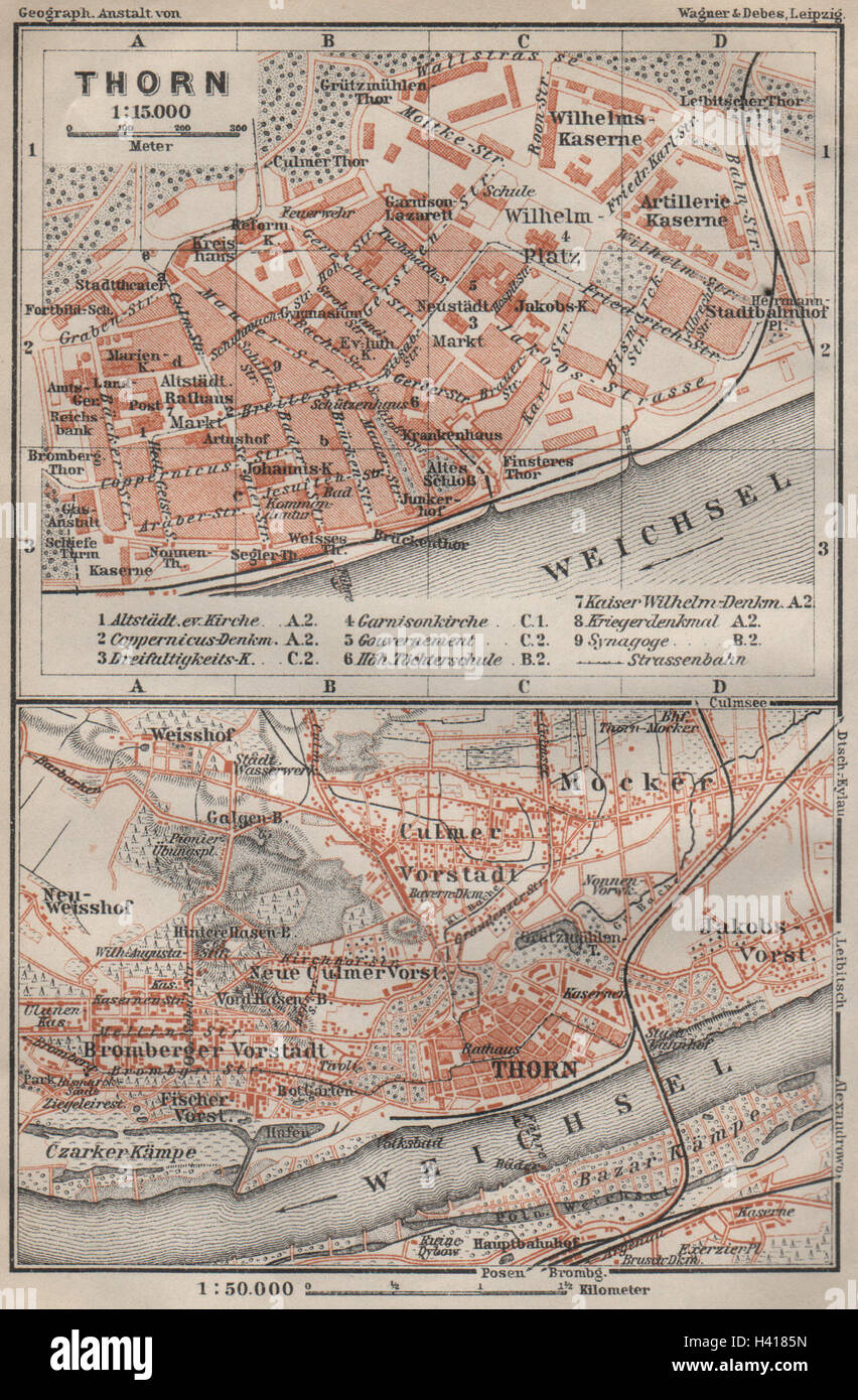 Map of thorn hi-res stock photography and images - Alamy