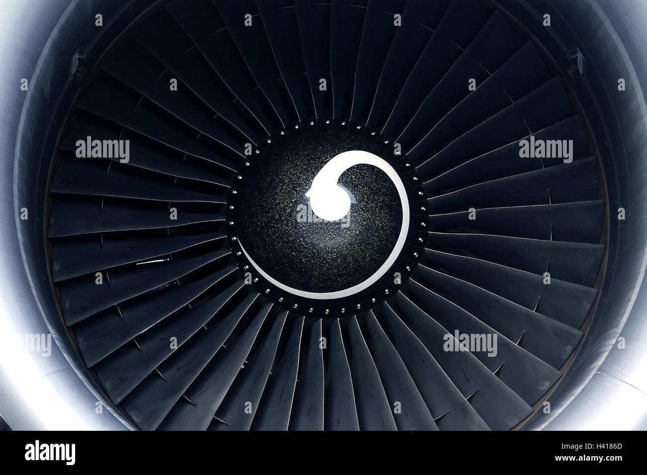 Airplane, Boeing 747-400, engine, detail, traffic airplane, aircraft ...