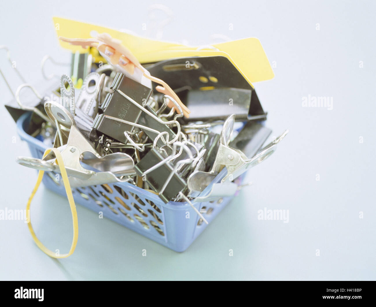 Office implements, baskets, clips, office, implements, clamps ...