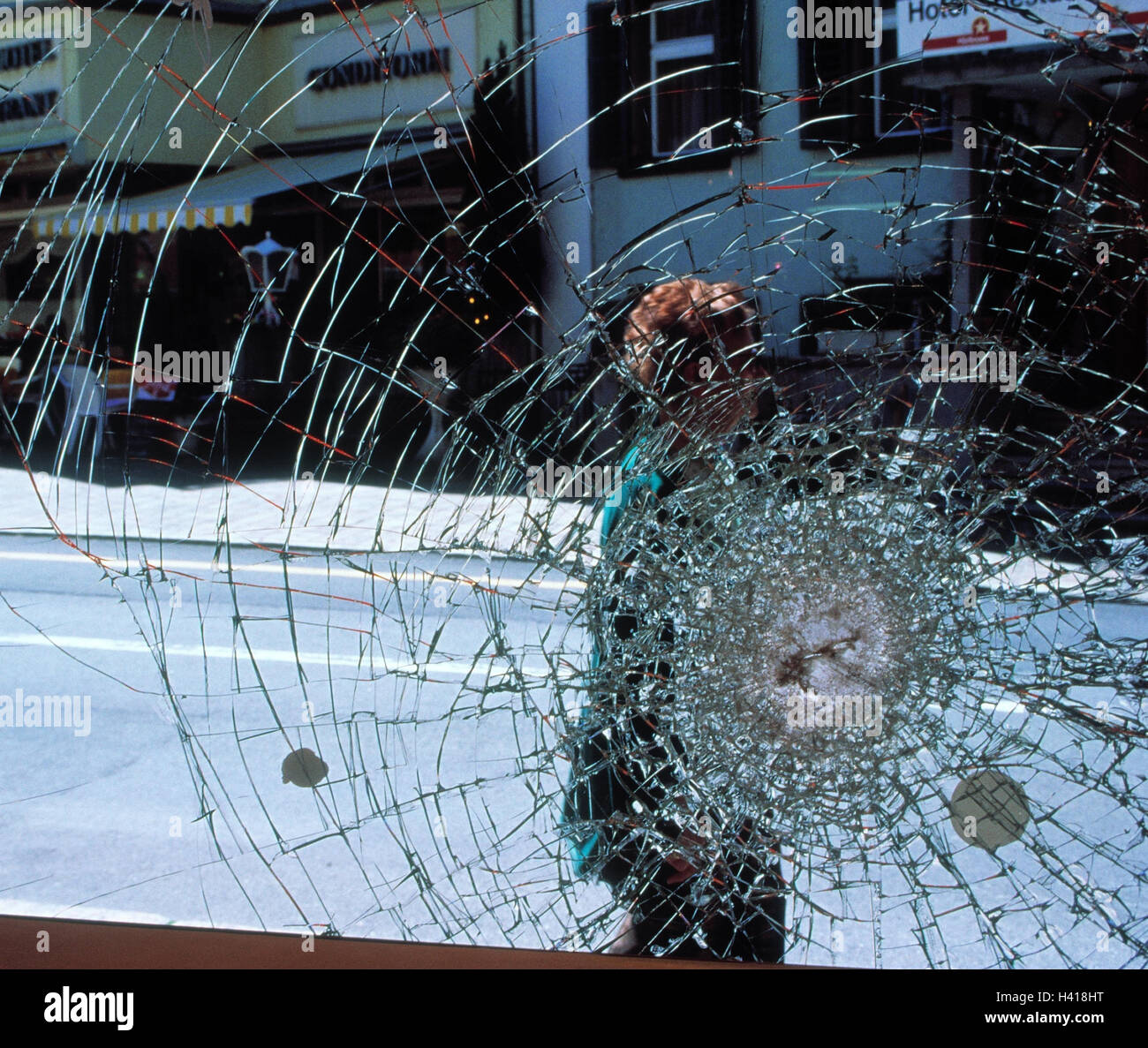 Smashed shop hi-res stock photography and images - Alamy