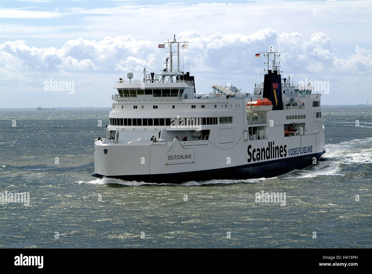 Fahrverbindung between rodbyhavn and puttgarden hi-res stock ...