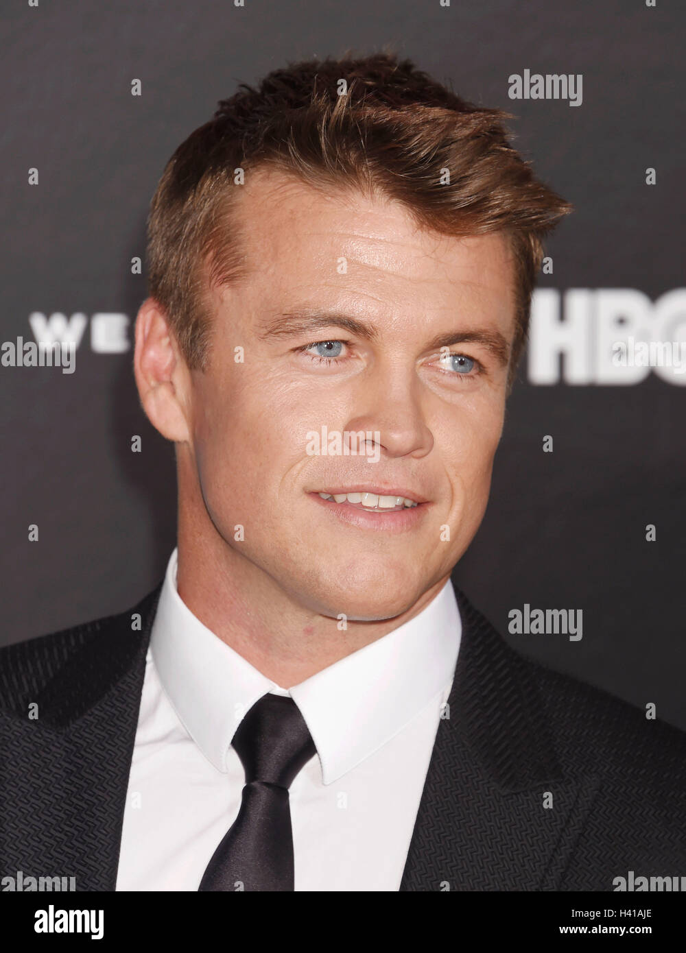 LUKE HEMSWORTH US film actor in October 2016. Photo Jeffrey Mayer Stock ...