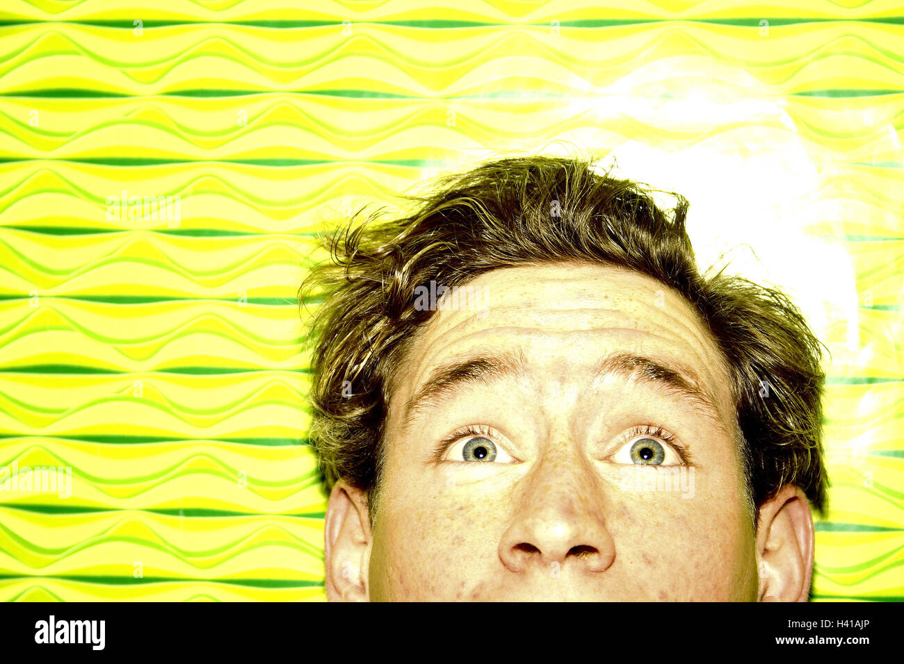 Man, look, detail, is surprised, wallpaper, retro look young, 20-30 ...