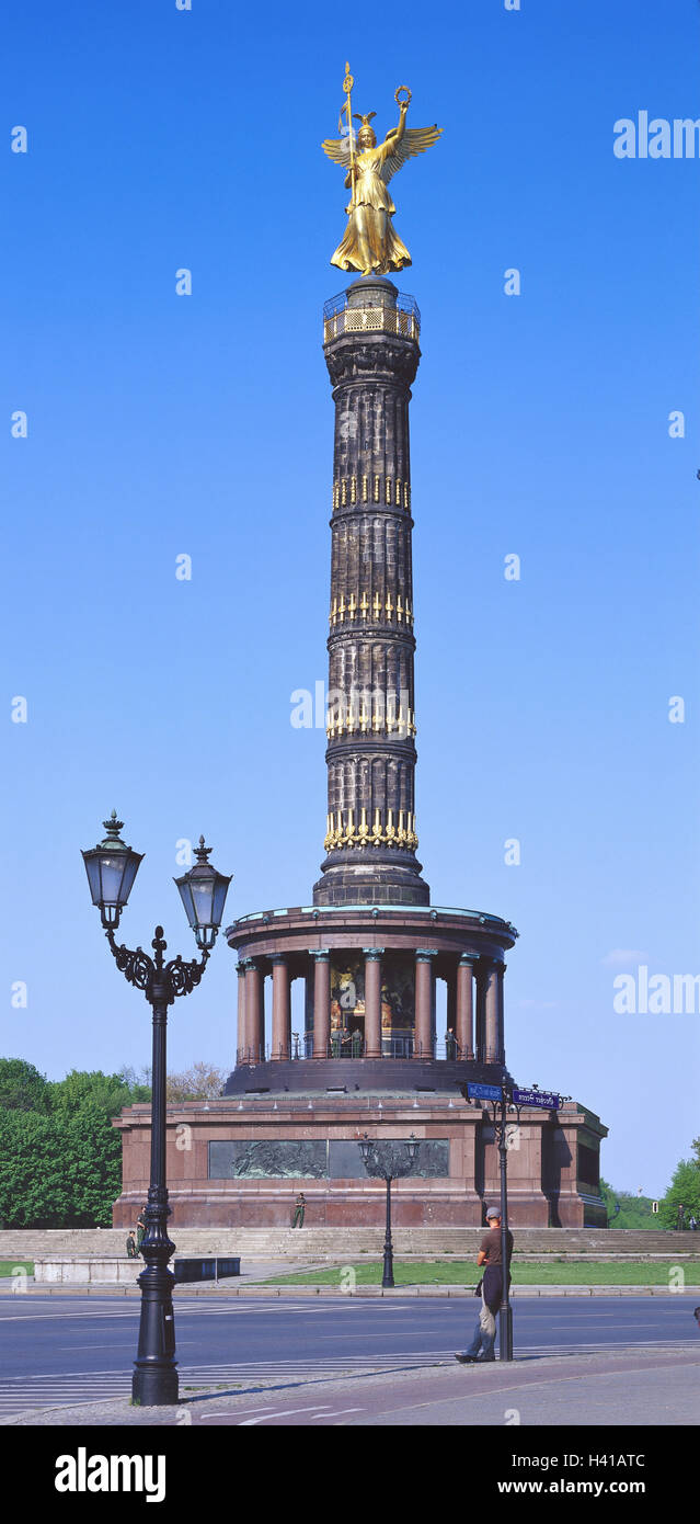 Germany, Berlin, zoo, victory pillar, Europe, space "tallness Stern ...