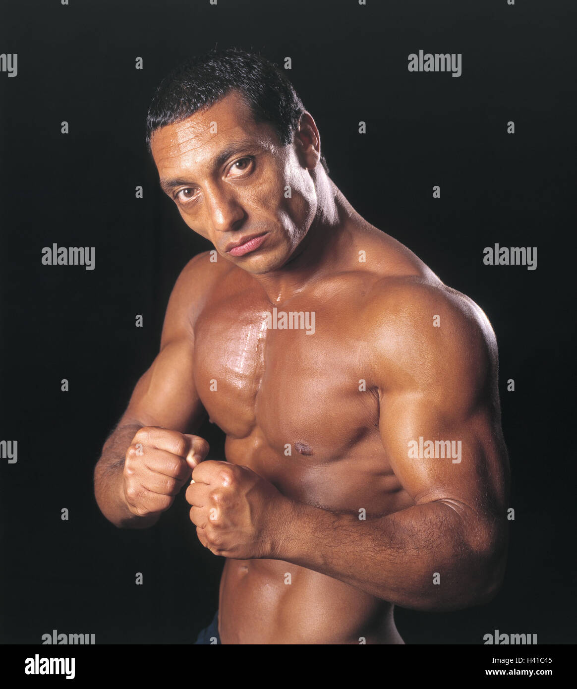 Daunting pose hi-res stock photography and images - Alamy