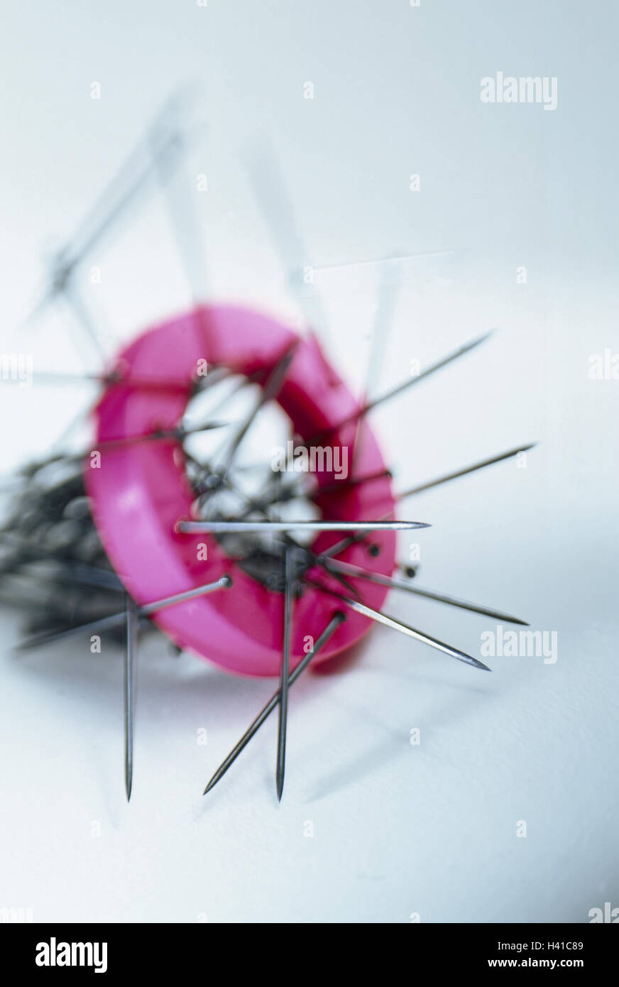 Magnet, ring-shaped, nails, adduction, blur, Still life, product ...