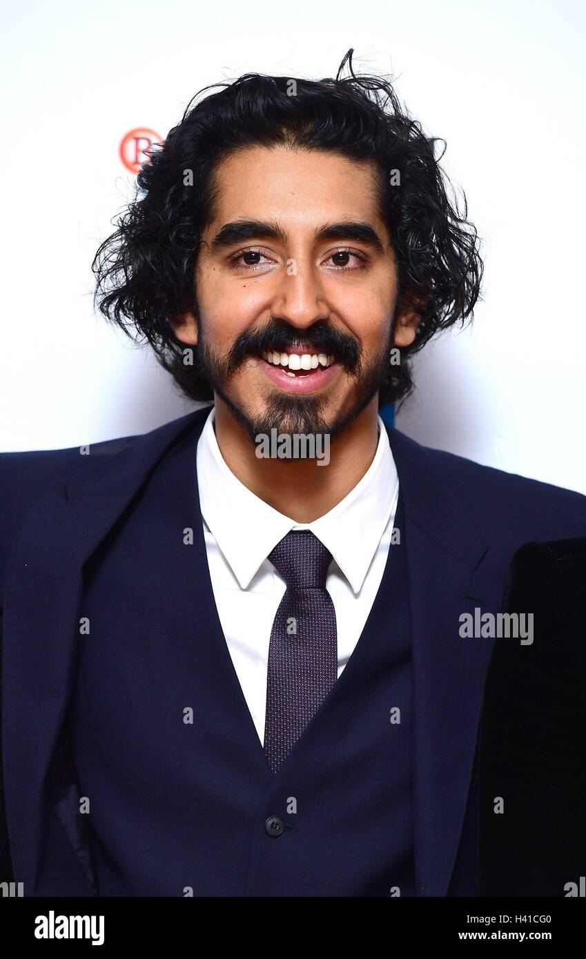 Dev Patel attending the 60th BFI London Film Festival screening of Lion ...