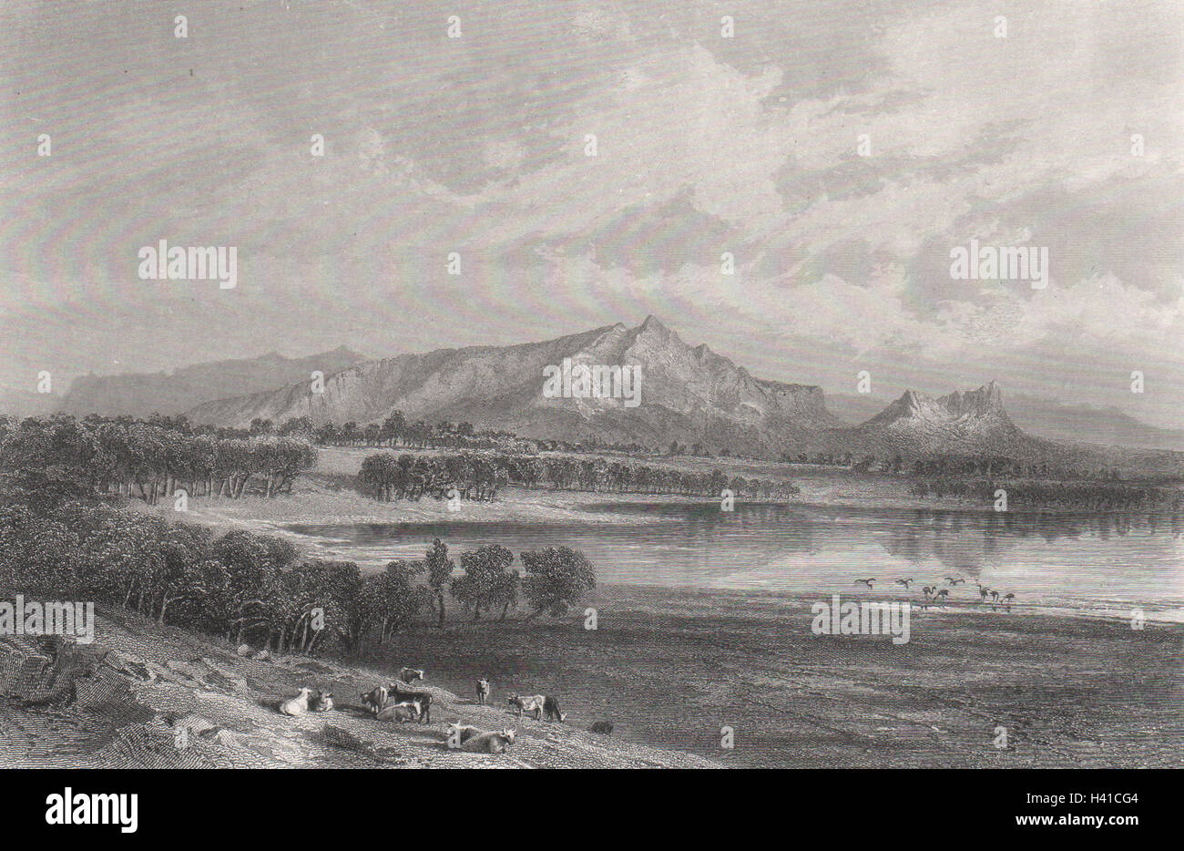 "Mount Zero & Lake Taylor, Victoria" BOOTH/CHEVALIER. Mura Mura ...
