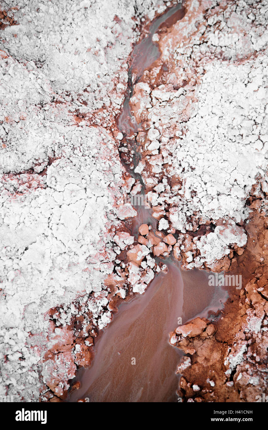 A muddy stream in southern Utah Stock Photo - Alamy