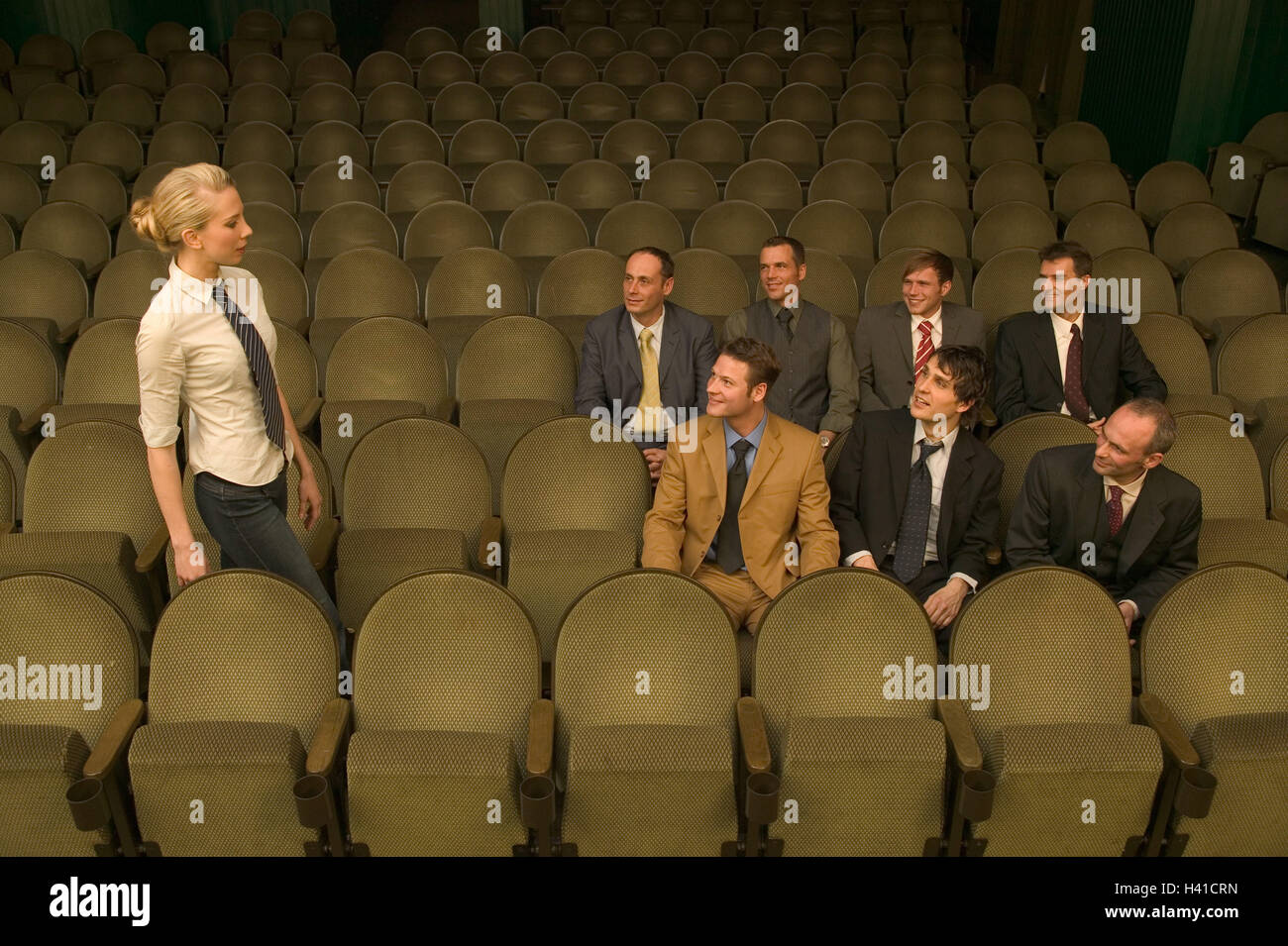 The audience stand hi-res stock photography and images - Alamy