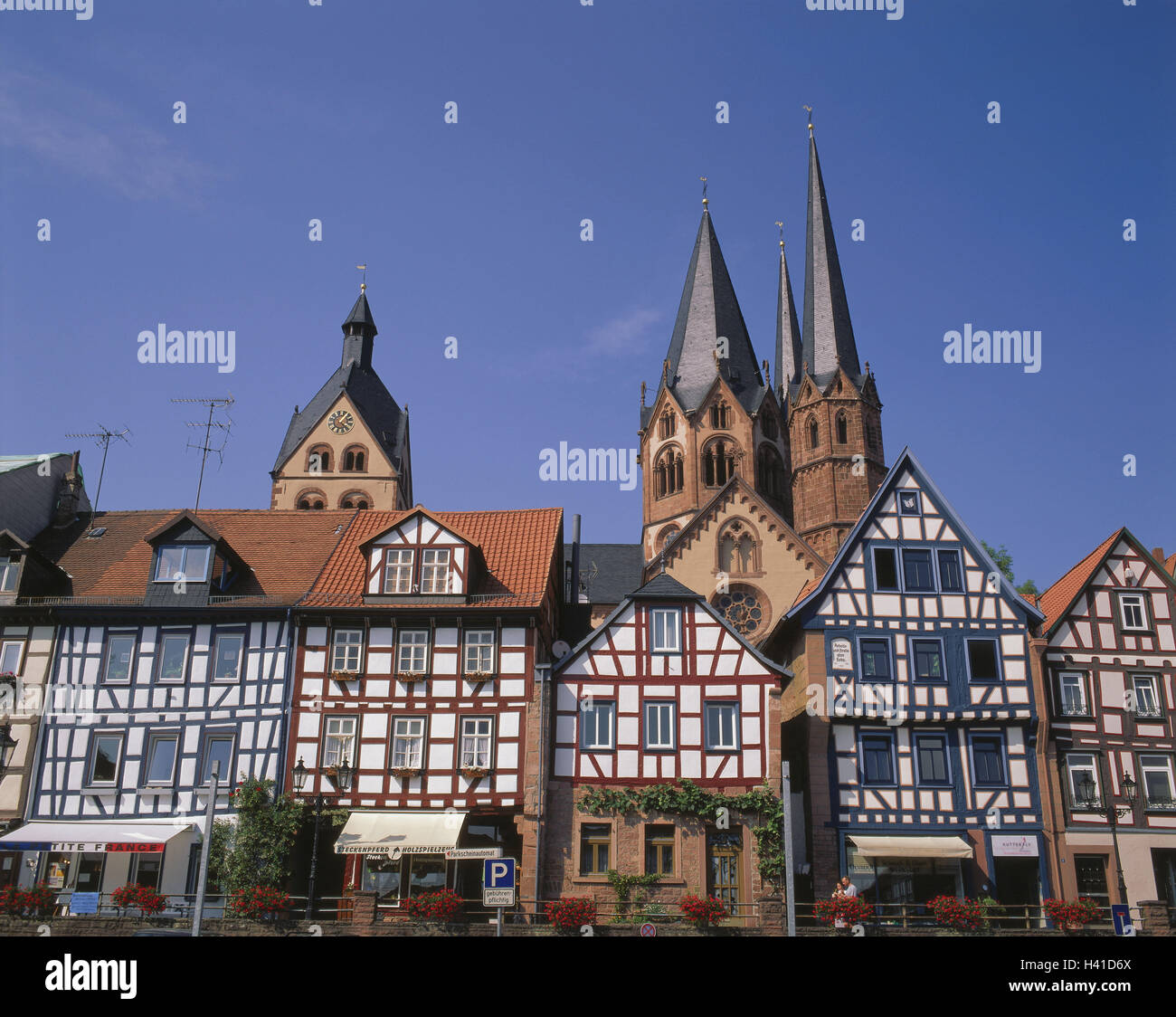 Barbarossastadt gelnhausen hi-res stock photography and images - Alamy