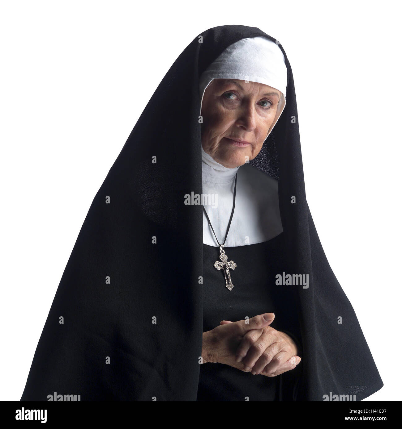 Nun, portrait, cloister sister, priests, order woman, Catholic, faith ...