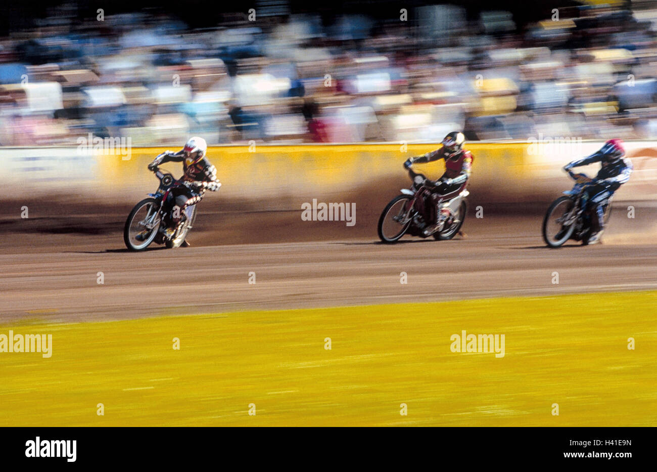 Sand's trajectory races, motorcyclists, no model release Sand ...