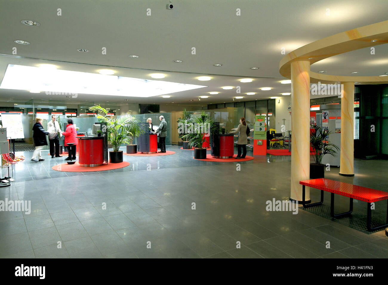 Bank teller windows hi-res stock photography and images - Alamy