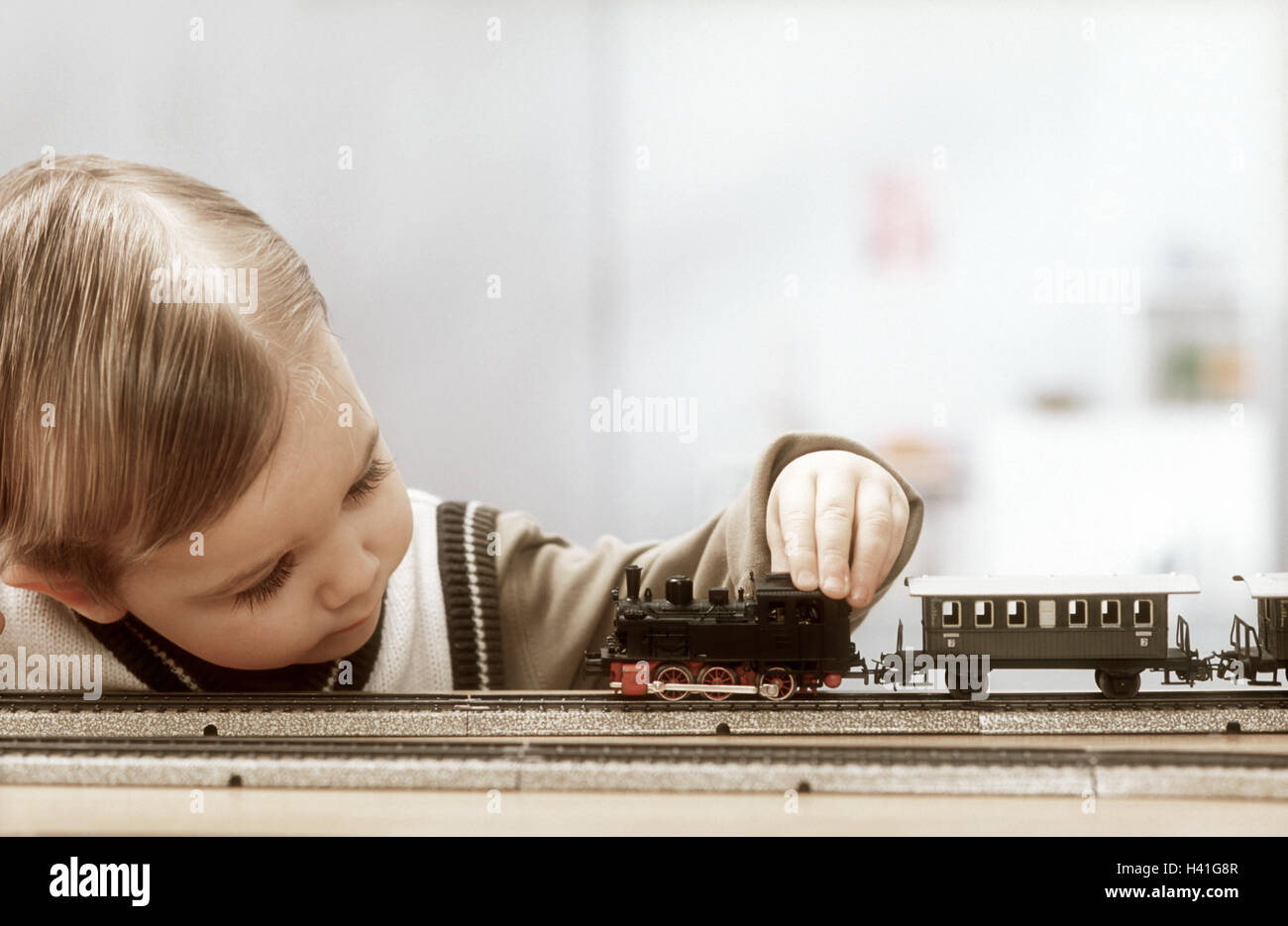 Child model rail hi-res stock photography and images - Alamy