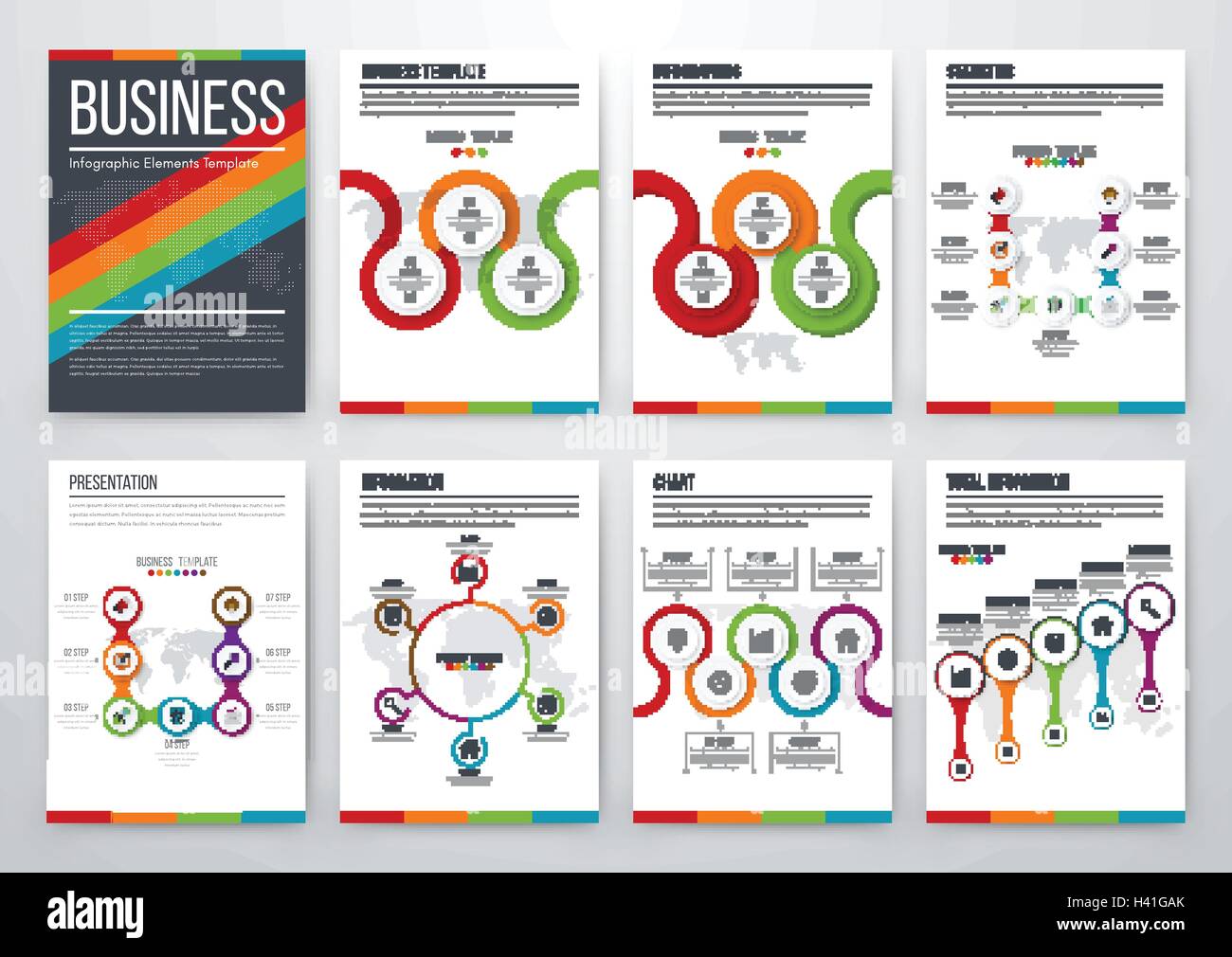 Modern infographic vector concept Stock Vector Image & Art - Alamy