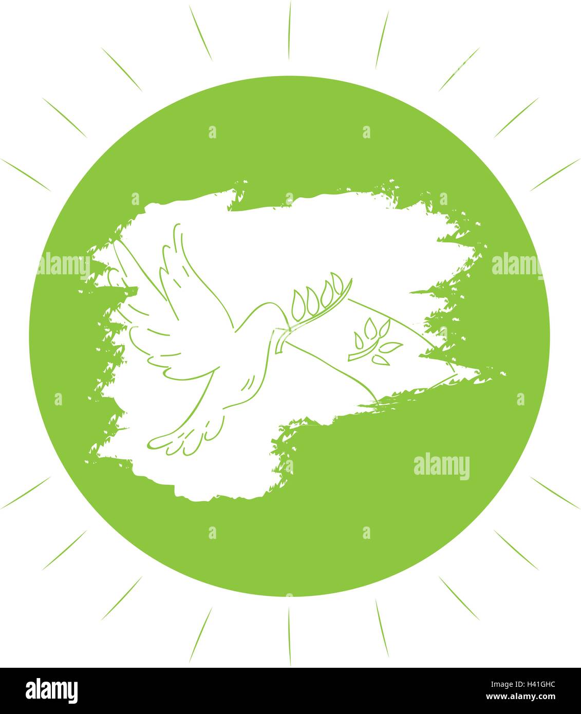 Peace concept illustration Stock Vector Image & Art - Alamy