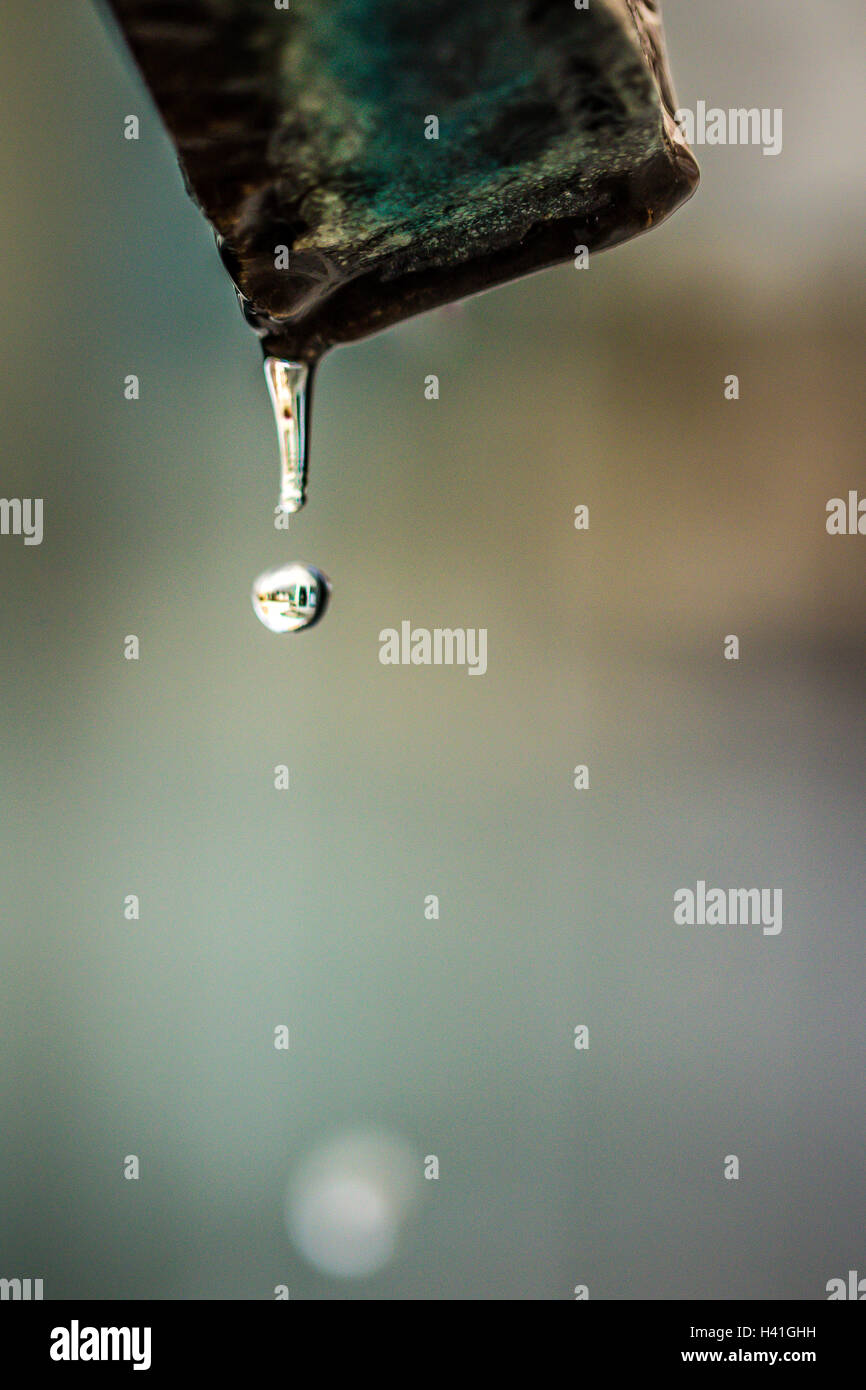 closeup of a water drop Stock Photo - Alamy