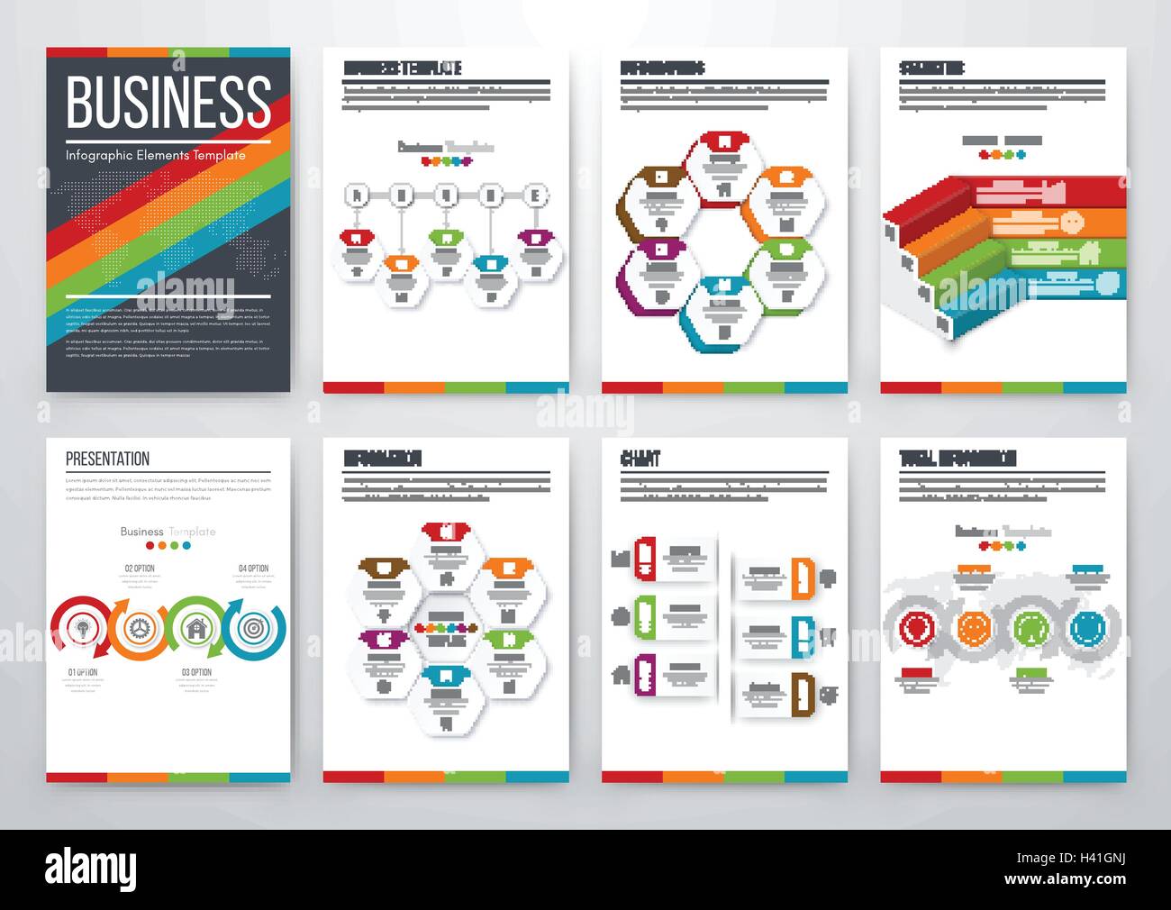 Modern infographic vector concept Stock Vector Image & Art - Alamy