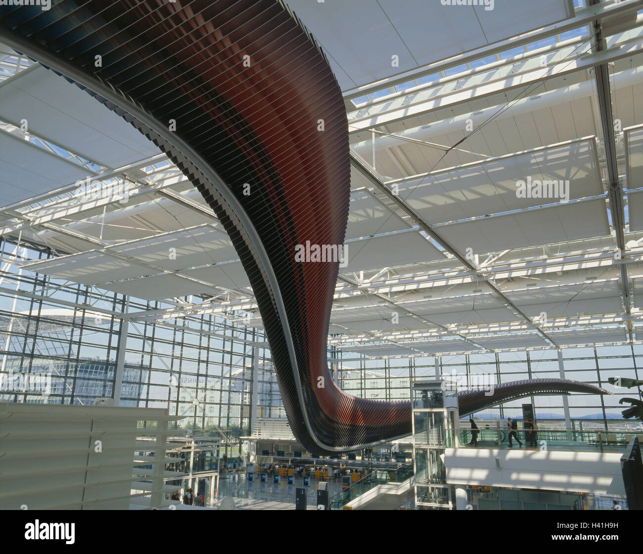 Germany, Bavaria, Munich, airport Franz Joseph Strauss, terminal 2 ...