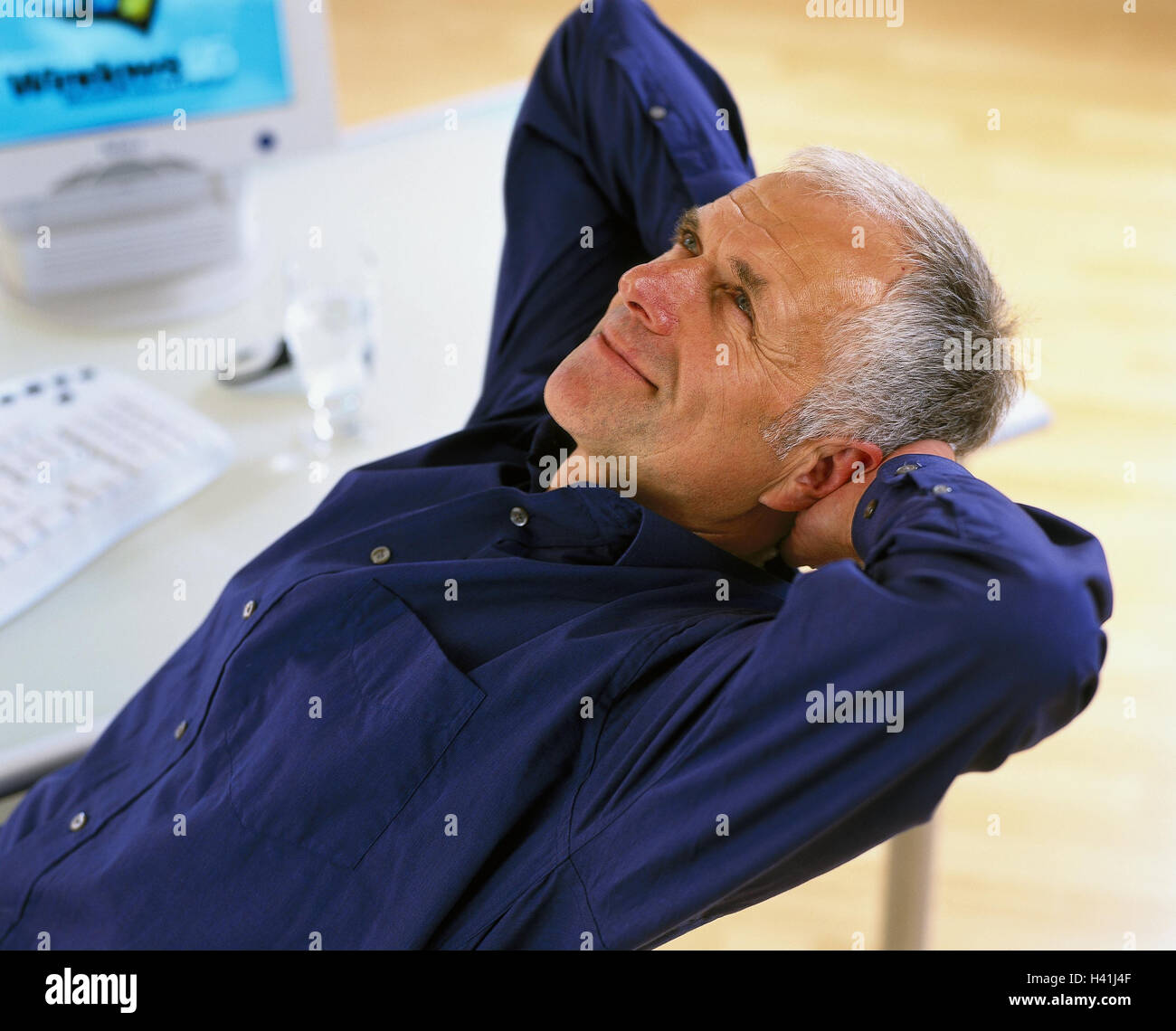 Office, desk, office worker, work break, is relaxing, occupation, work ...