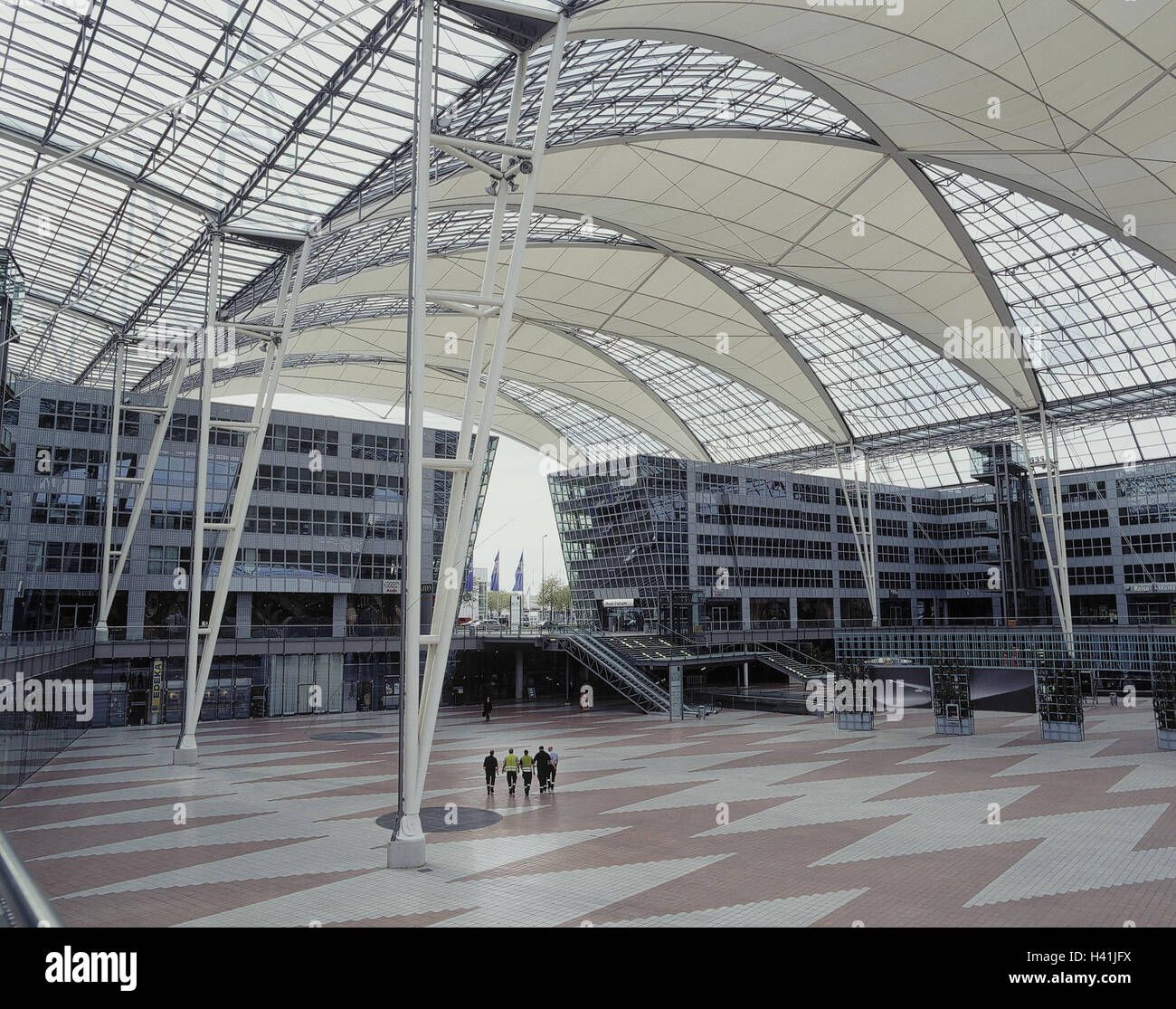 Germany, Bavaria, Munich, airport Franz Joseph Strauss, terminal 2 ...