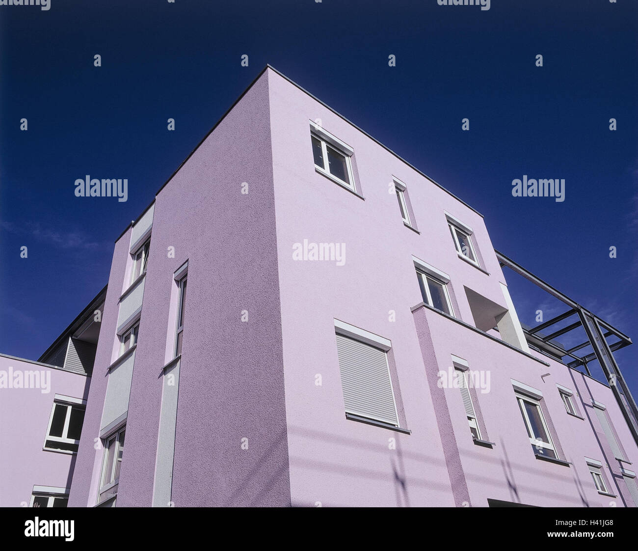 Germany, Stuttgart, to Ostfildern, blocks flats, house, residential ...