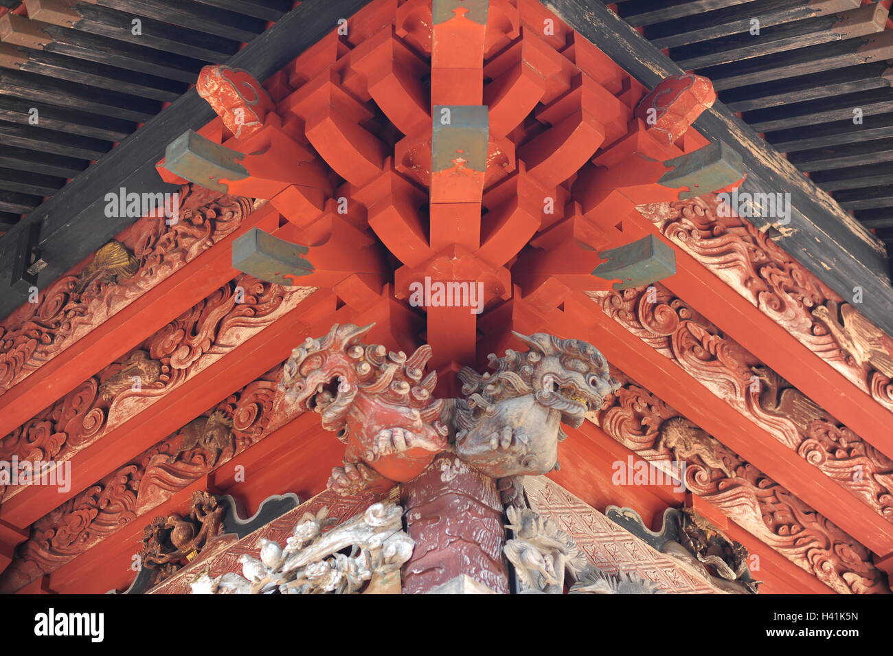 Haruna Shrine Japan Stock Photo - Alamy